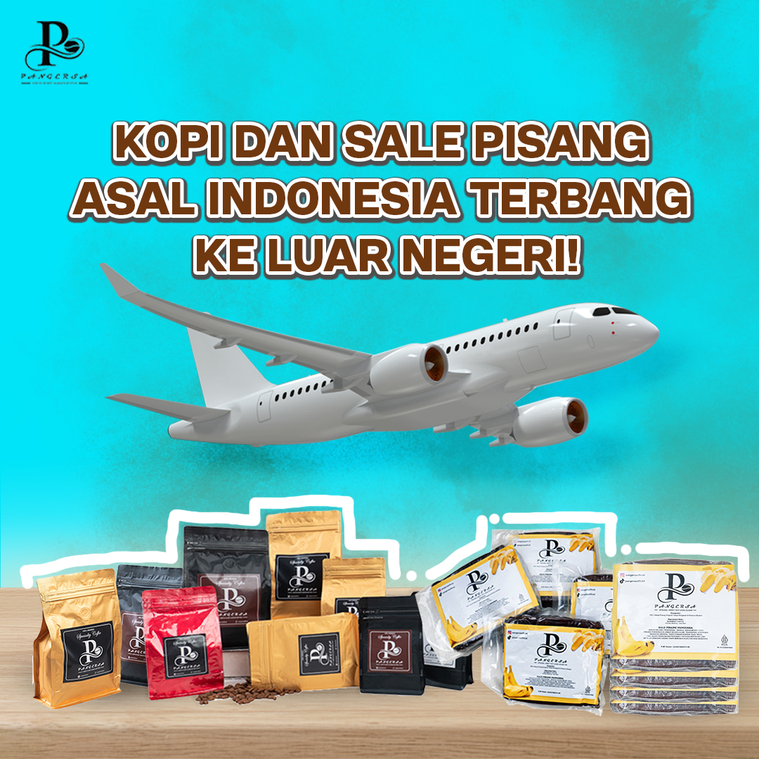 KOPI DAN SALE PISANG ASAL INDONESIA TERBANG KE LUAR NEGERI! - SKY LOGISTICS